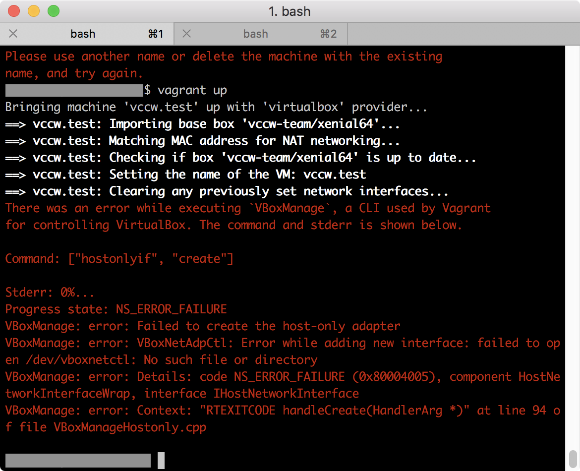 vagrant upのエラー解決策|おうちIT vagrant upのエラー解決策|おうちIT
